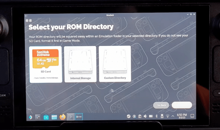 How to Install Emudeck on Steam Deck