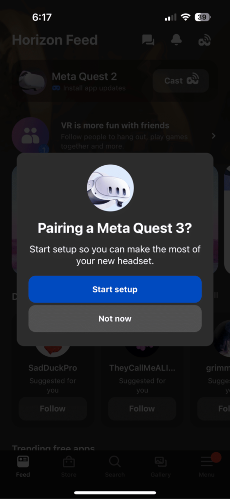 Meta Quest 3 Setup Guide: Unboxing and First Time Setup