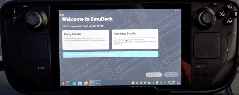How to Install Emudeck on Steam Deck